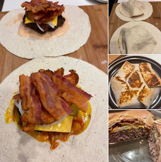 👉burger Crunchwrap – Recipes on a Budget