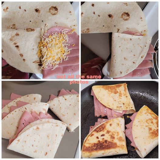 Cheesy Breakfast Tortilla – Recipes on a Budget