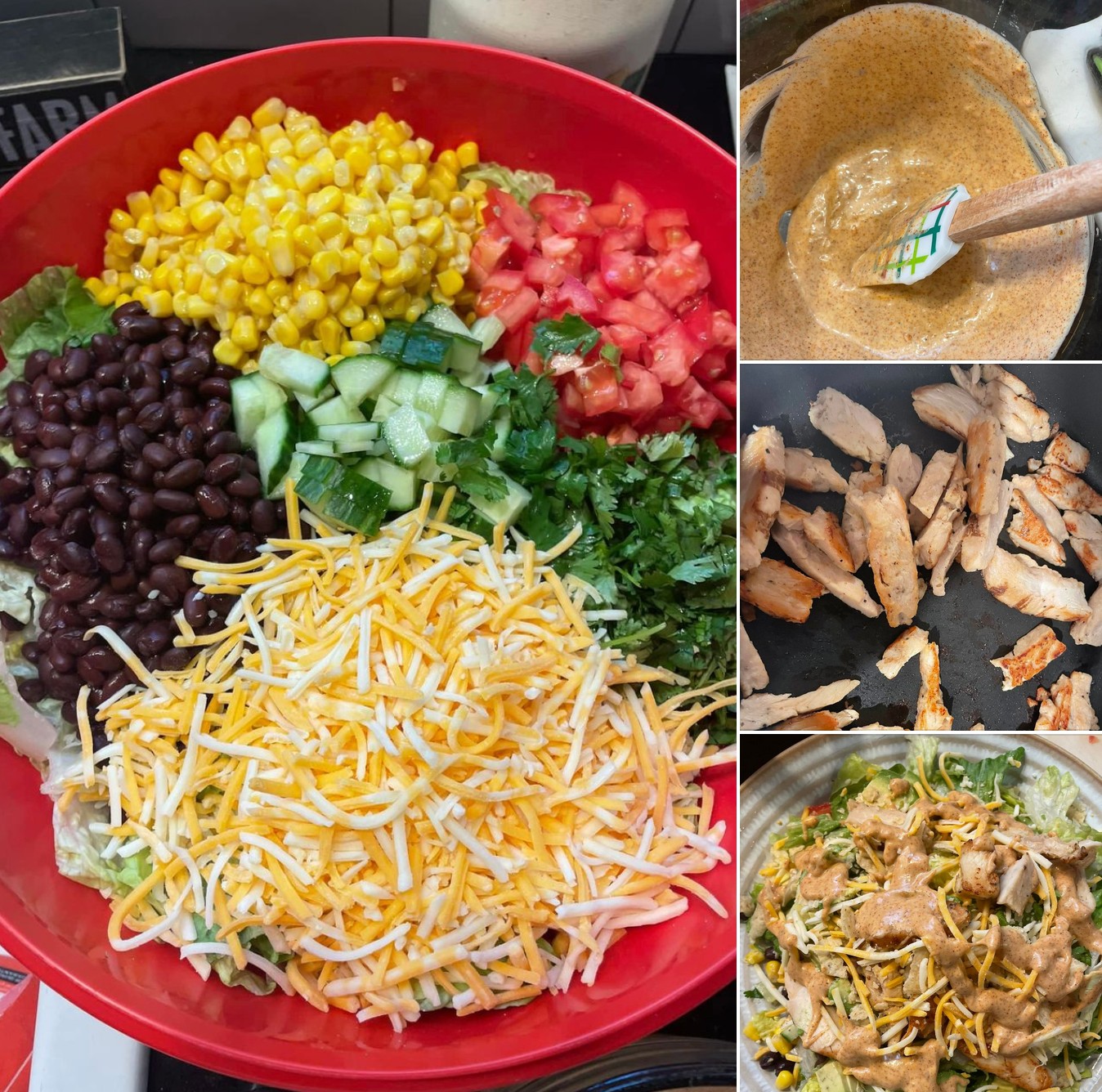 👉Texas Chopped Southwest Salad – Recipes on a Budget