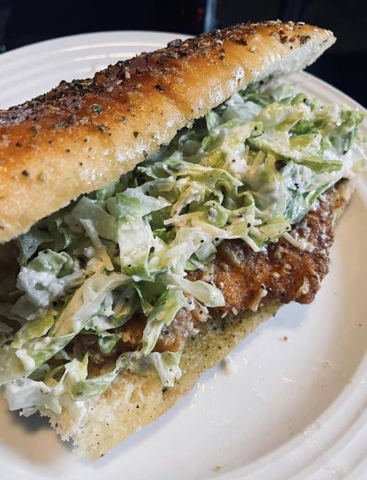 👉Crusted Chicken Caesar Salad Sub – Recipes on a Budget