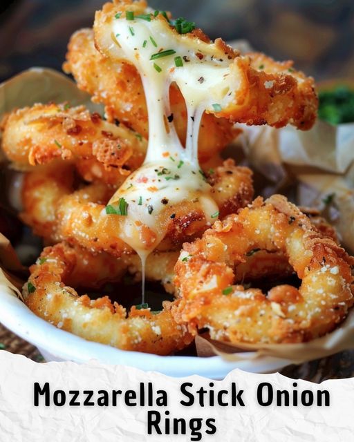 Mozzarella Stick Onion Rings – Recipes on a Budget