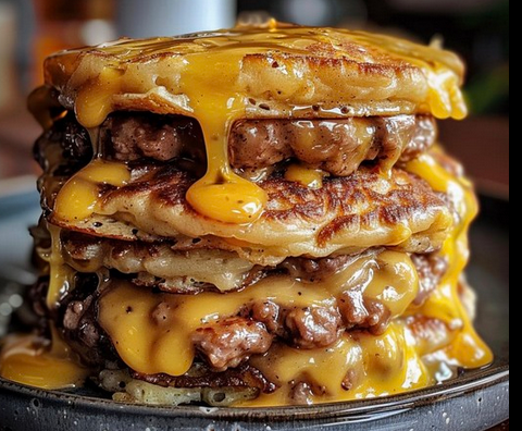 👉Smash Burger Pancakes – Recipes on a Budget
