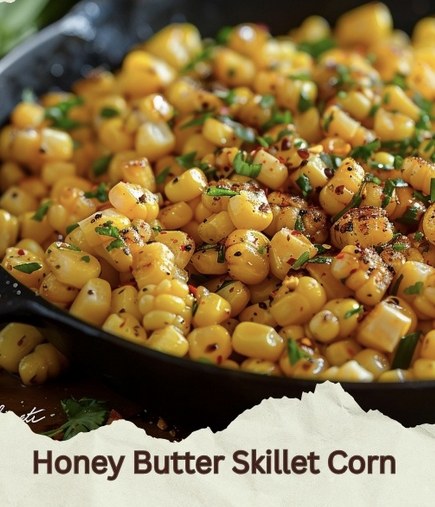 👉Honey Butter Skillet Corn – Recipes on a Budget