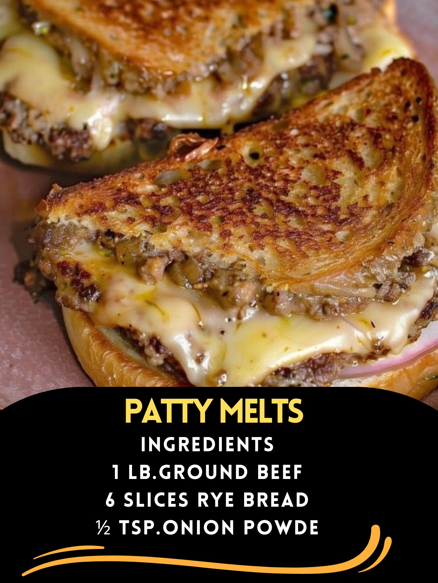 👉PattyMelts with Secret Sauce – Recipes on a Budget