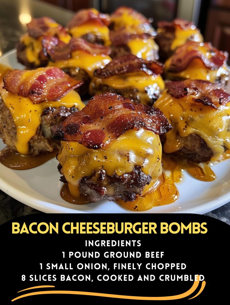 👉Bacon Cheeseburger Bombs – Recipes on a Budget