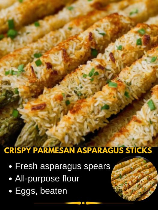 👉Crispy Parmesan Asparagus Sticks – Recipes on a Budget