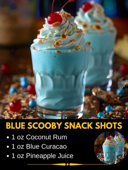 👉BLUE SCOOBY SNACK SHOTS – Recipes on a Budget