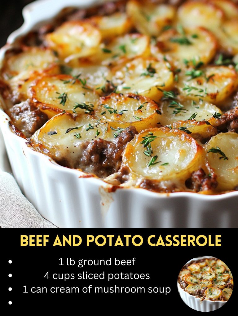 👉Hearty Beef and PotatoCasserole – Recipes on a Budget
