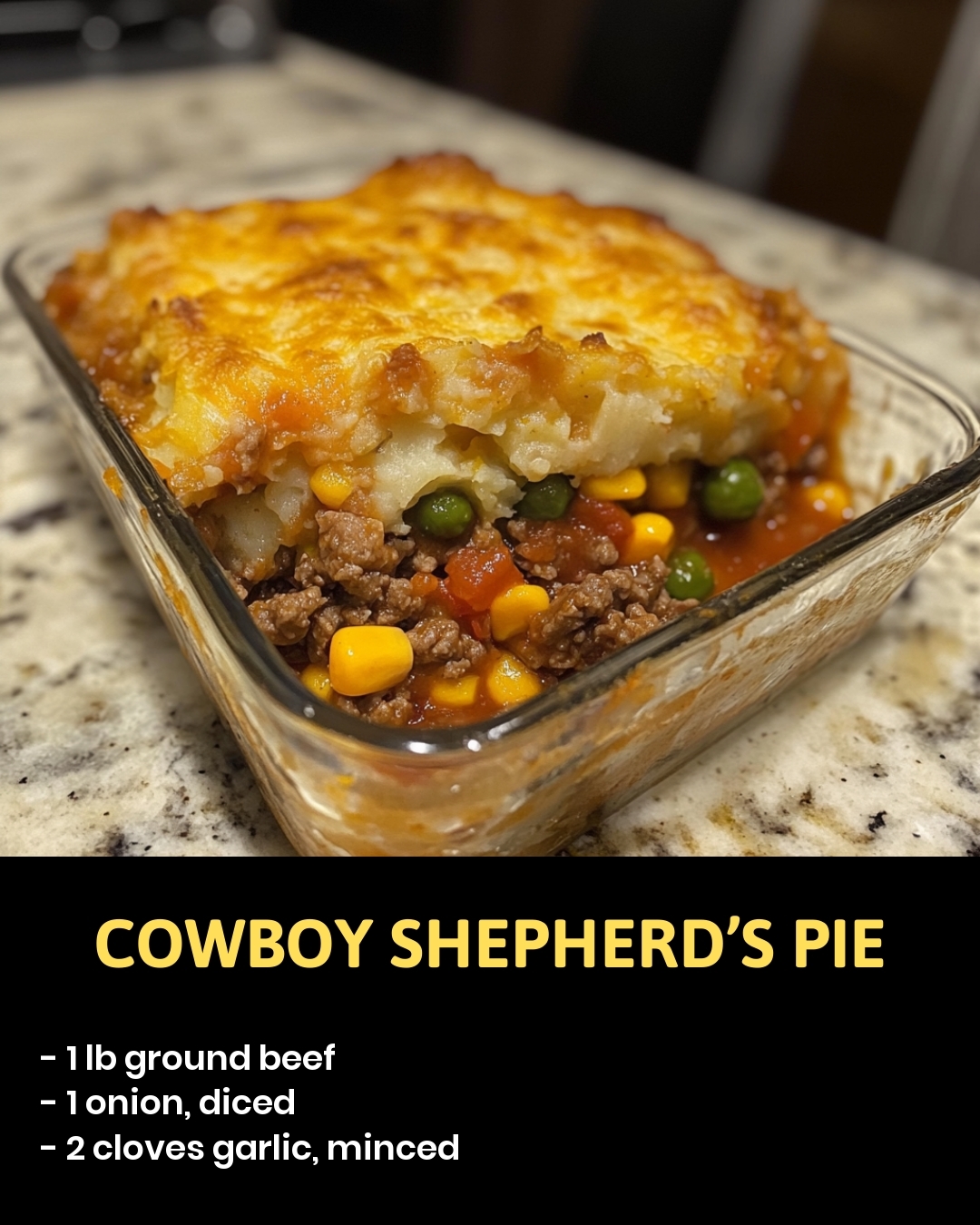 👉Cowboy Shepherd’s Pie – Recipes on a Budget