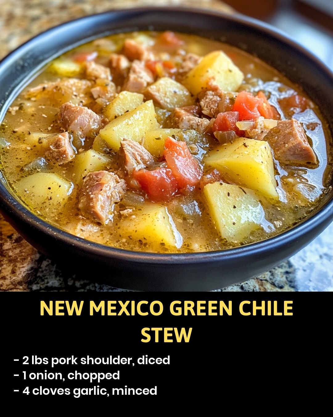 👉New Mexico Green Chile Stew – Recipes on a Budget