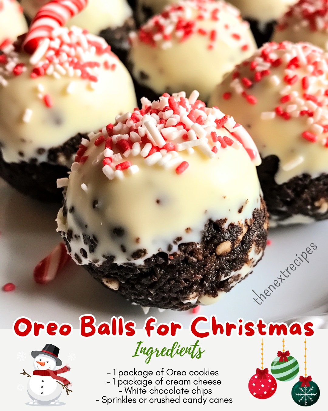 👉Oreo Balls for Christmas – Recipes on a Budget