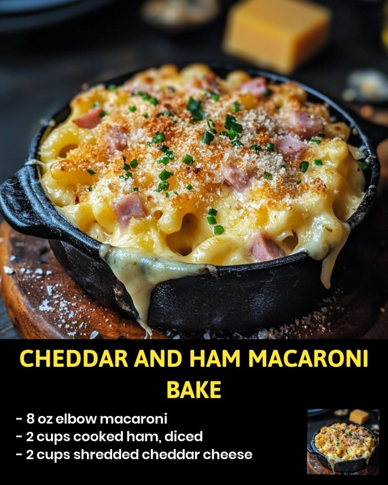 👉 CheddarHam Macaroni Bake – Recipes on a Budget