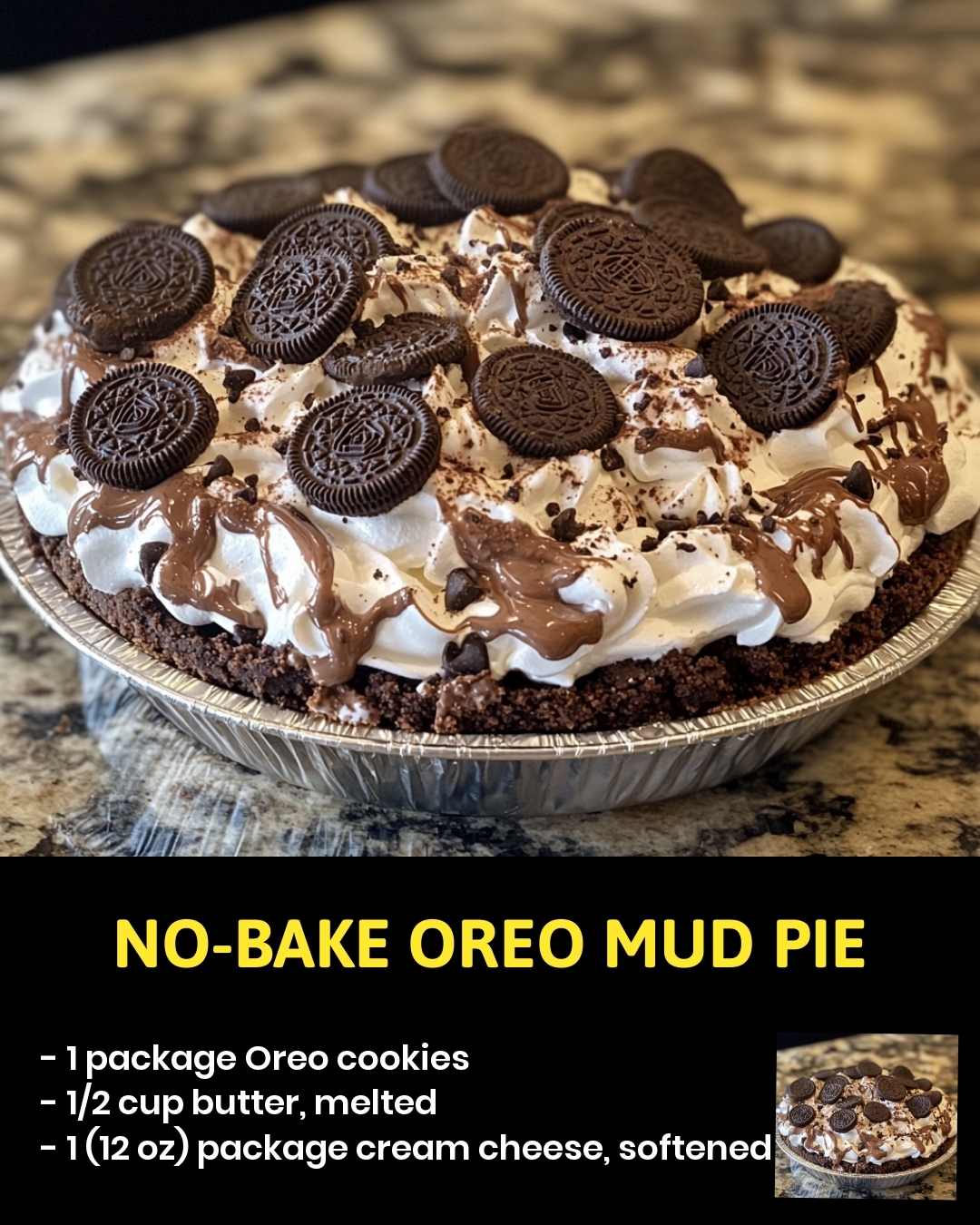 👉 Oreo MudPie – Recipes on a Budget