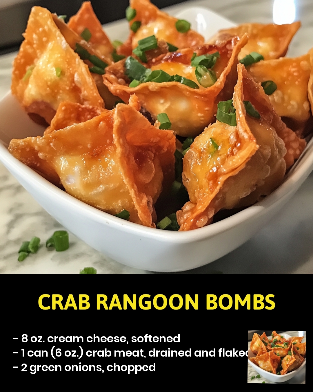 👉Crab Rangoon Bombs – Recipes on a Budget