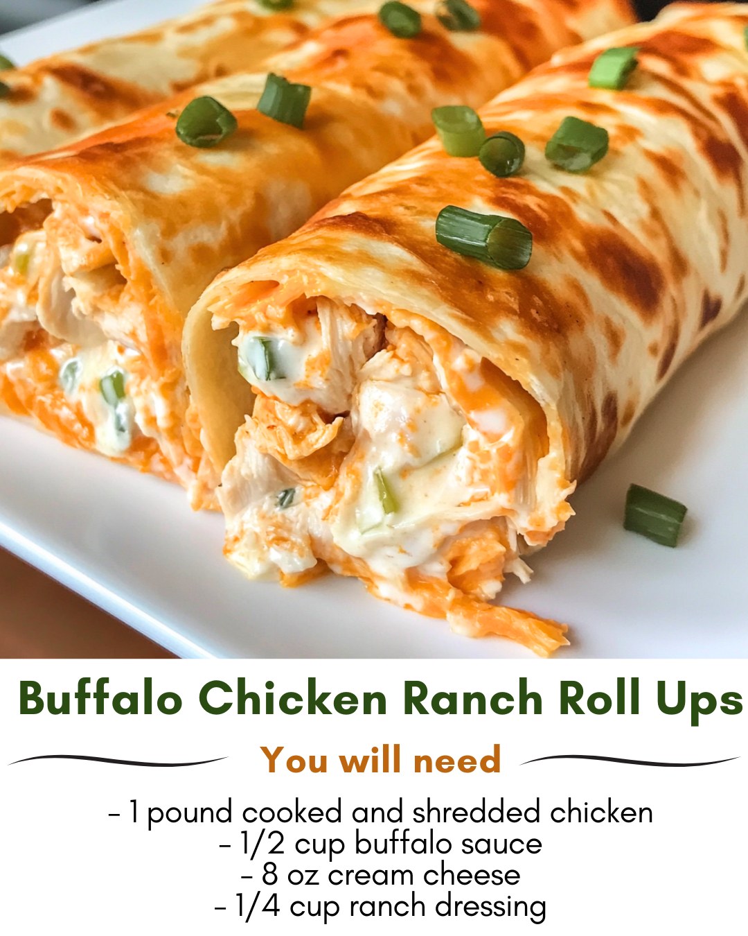 👉BuffaloChickenRanch Roll-Ups – Recipes on a Budget